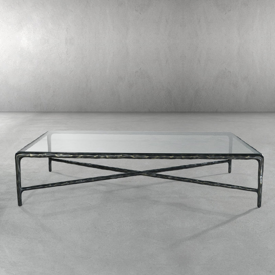 Thaddeus Glass Rectangular Coffee Table – Scuethyee
