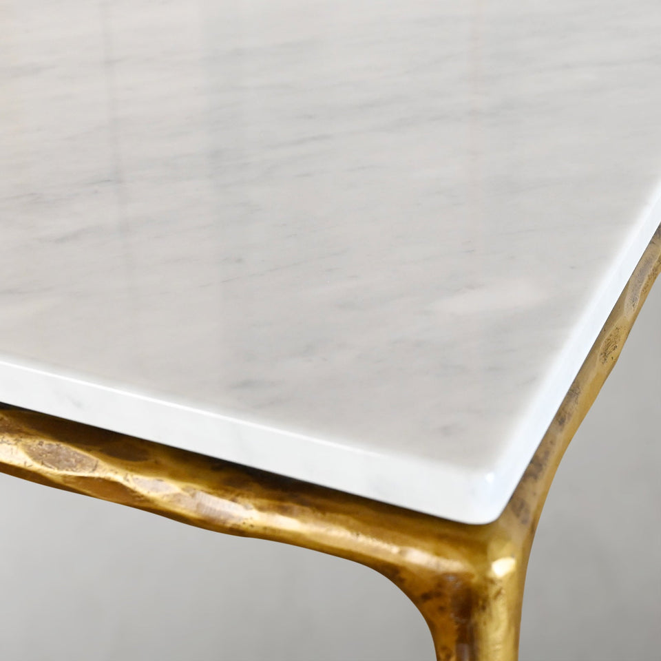 Thaddeus Rectangle Marble Coffee Table – Scuethyee