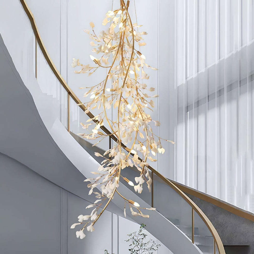 Gingko Long Branch Chandelier – Scuethyee